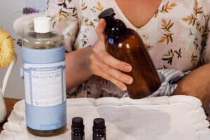 How to dilute Castile soap to use as hand soap - Pineapple Farmhouse